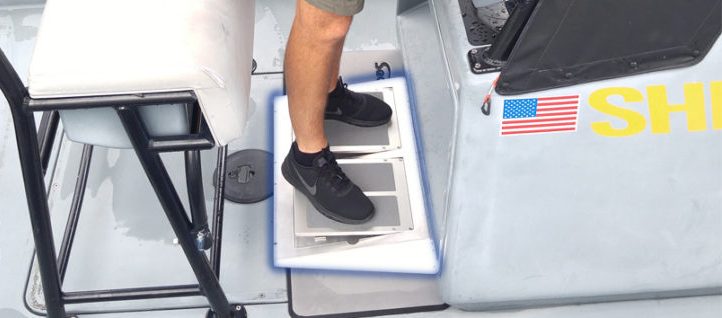 Sea Knees Boat Shock Mitigation for G Force Reduction